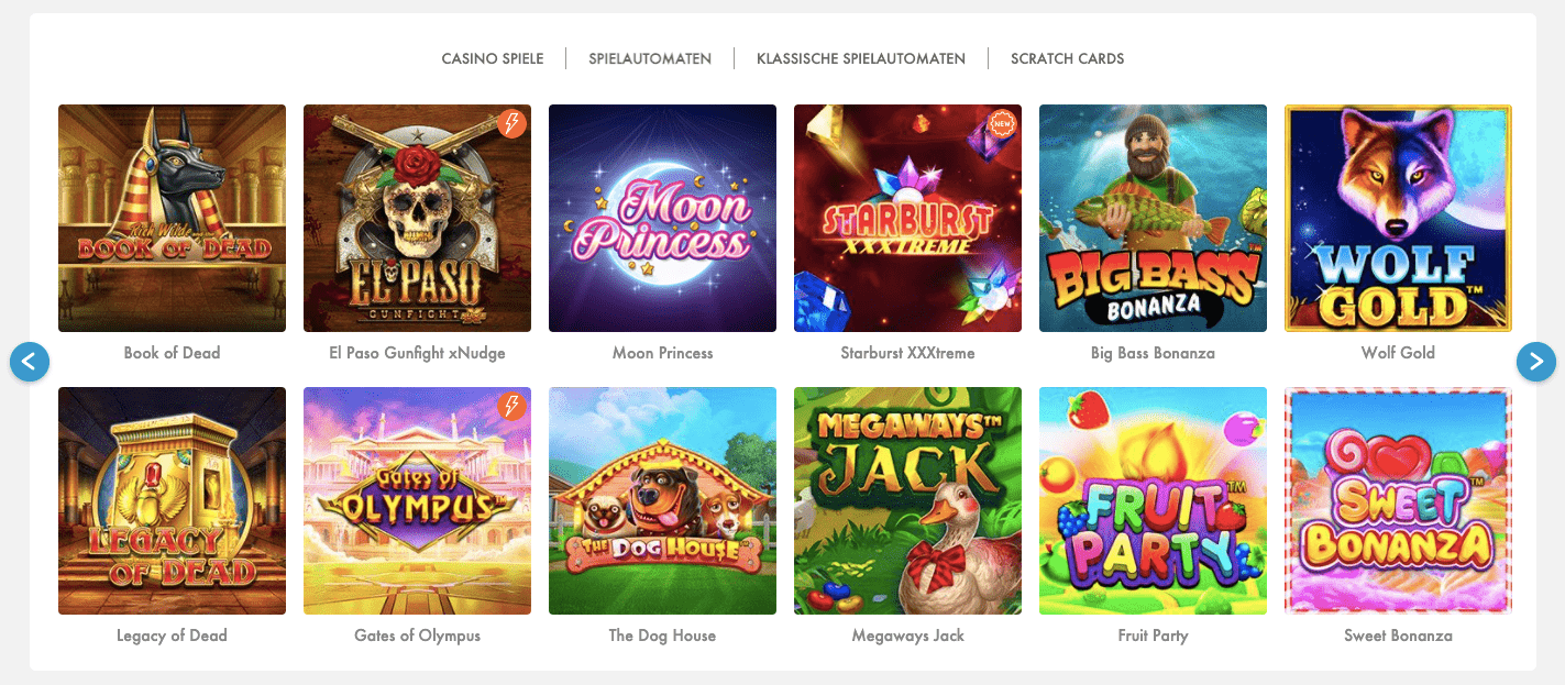 Slotty Vegas Spielen - Fangen Sie Ihr Abenteuer an!